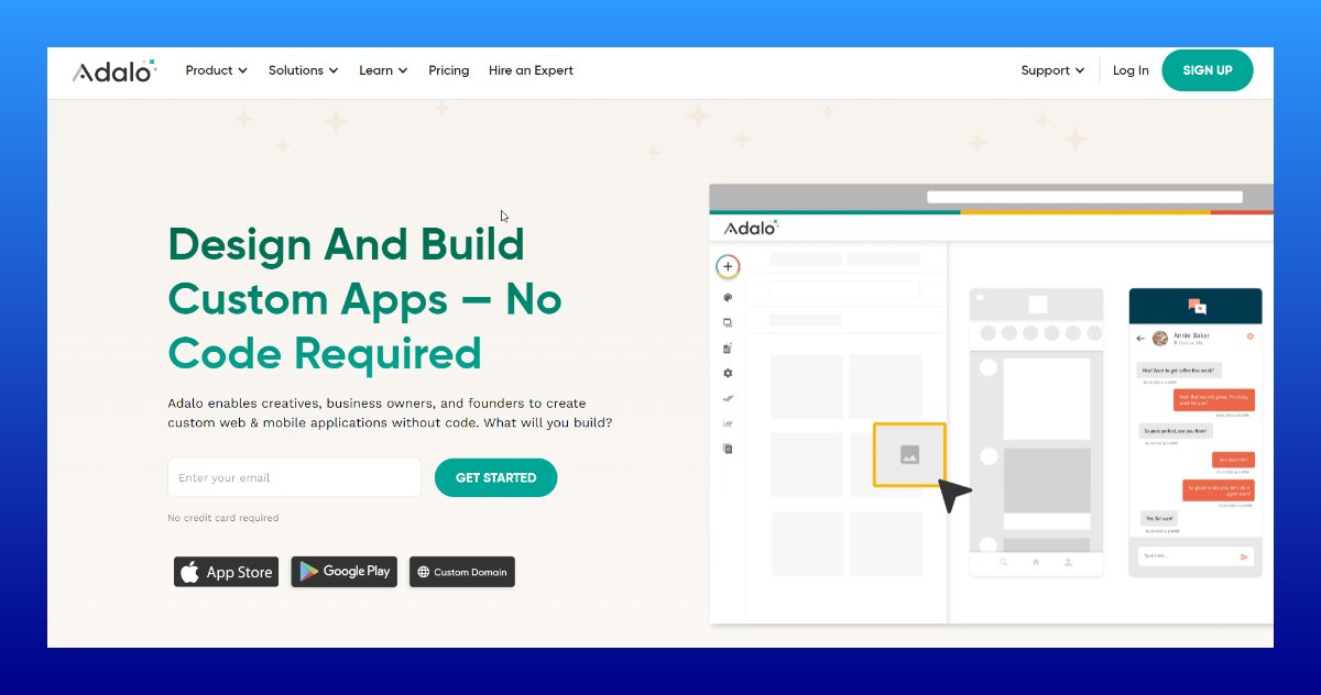 9 no-code app builders to help you build a mobile application in ...