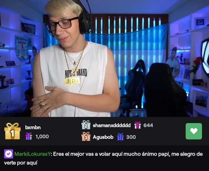 ⚡ BRG ⚡ on Twitter: "Gracias por siempre estar presente @MarkiLokurasY 🧡"