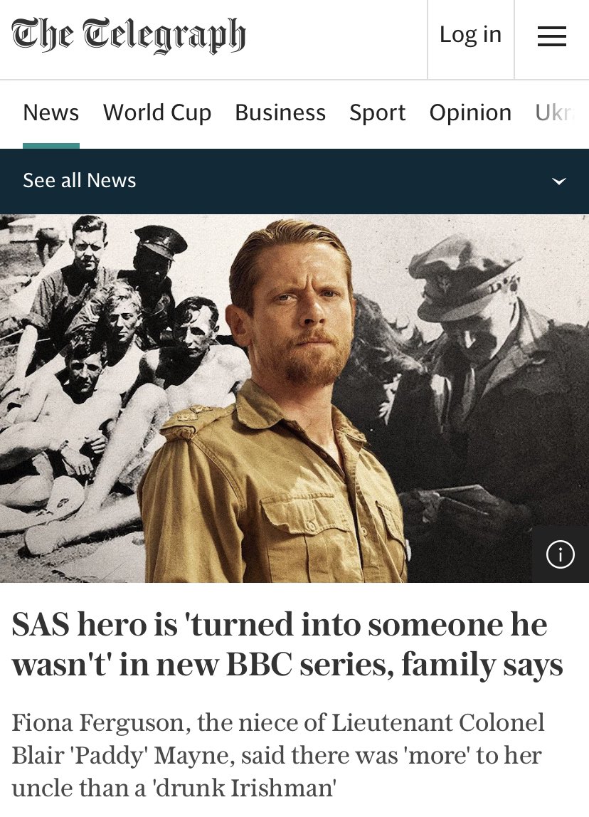 Paddy Mayne Quotes Paddy Mayne And The SAS Attack On The Second