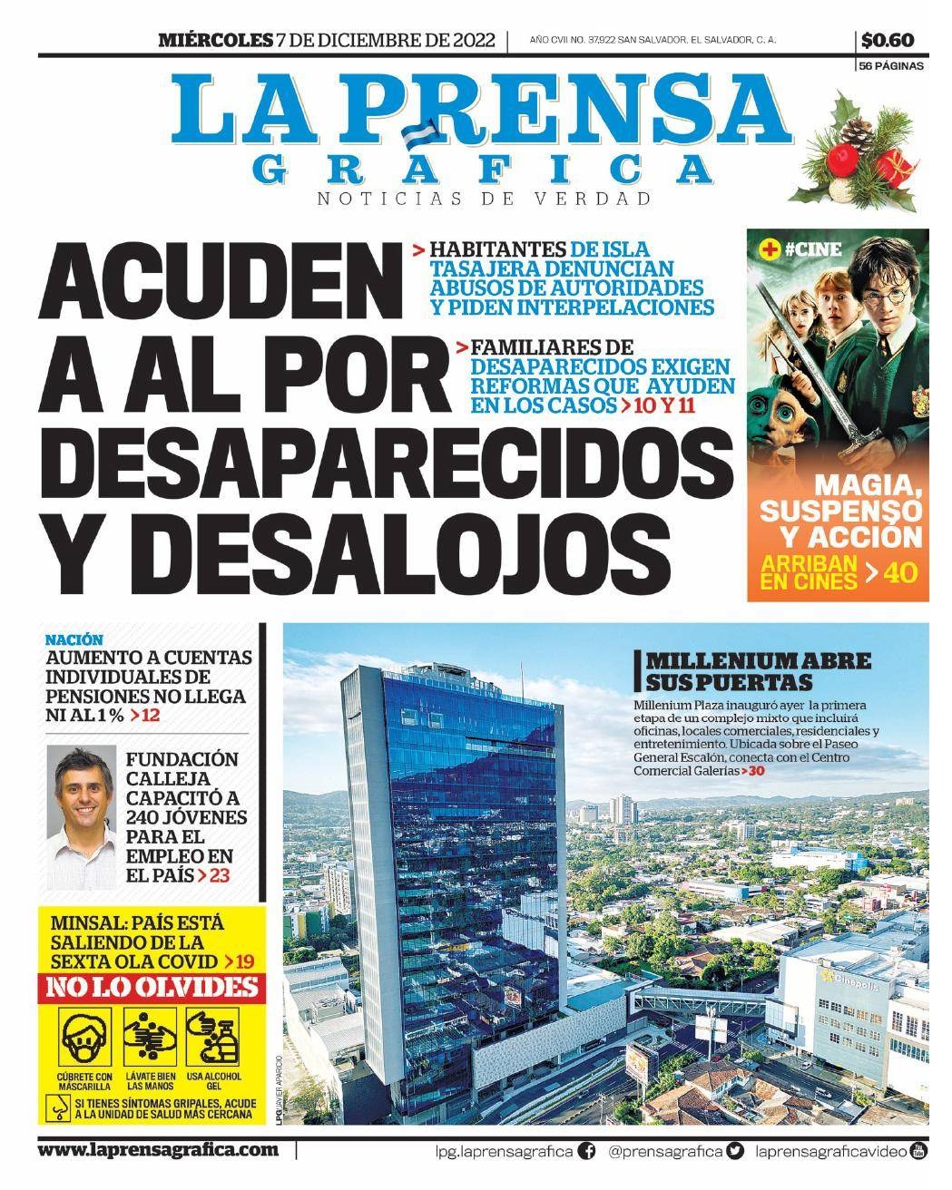La Prensa Gráfica On Twitter Compartimos La Portadalpg Y La Portada