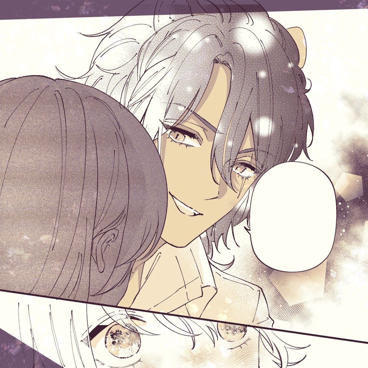 レオ監「レオ監♀ #twstプラス #twst_NL ひょこっ 」藍月ちの🌙の漫画