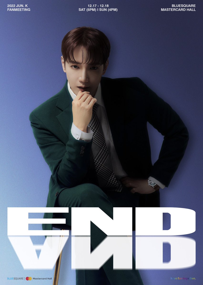 seoullove on Twitter: "RT @GanadaEnt: [🔔] 2022 JUN. K FANMEETING [END/AND] MAIN POSTER 🗓 2022.12 ...