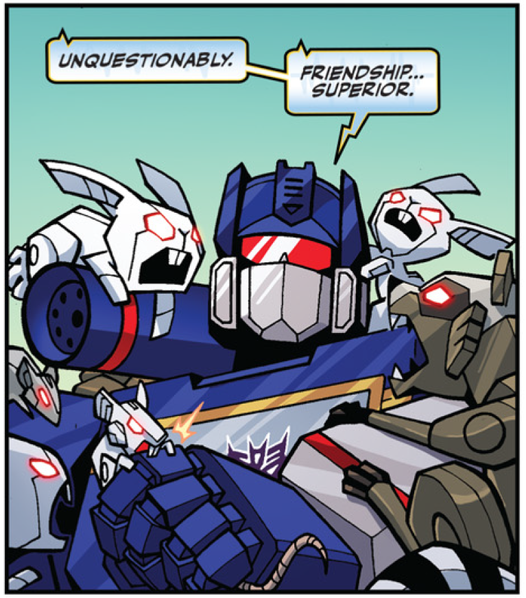 snowsmine ️ on Twitter: "RT @TF_Moments: Soundwave declares that Friendship is Superior. (2021)"
