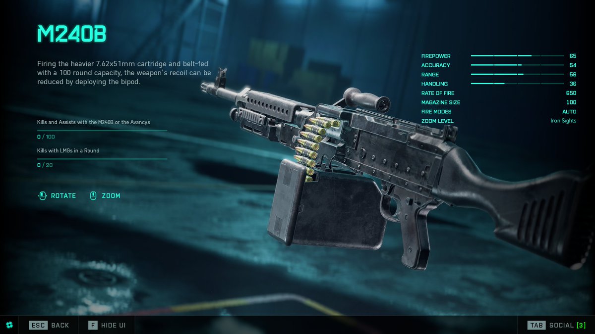 Battlefield Bulletin on Twitter: "The M416, M240B and M93R are now available in All-Out Warfare ...