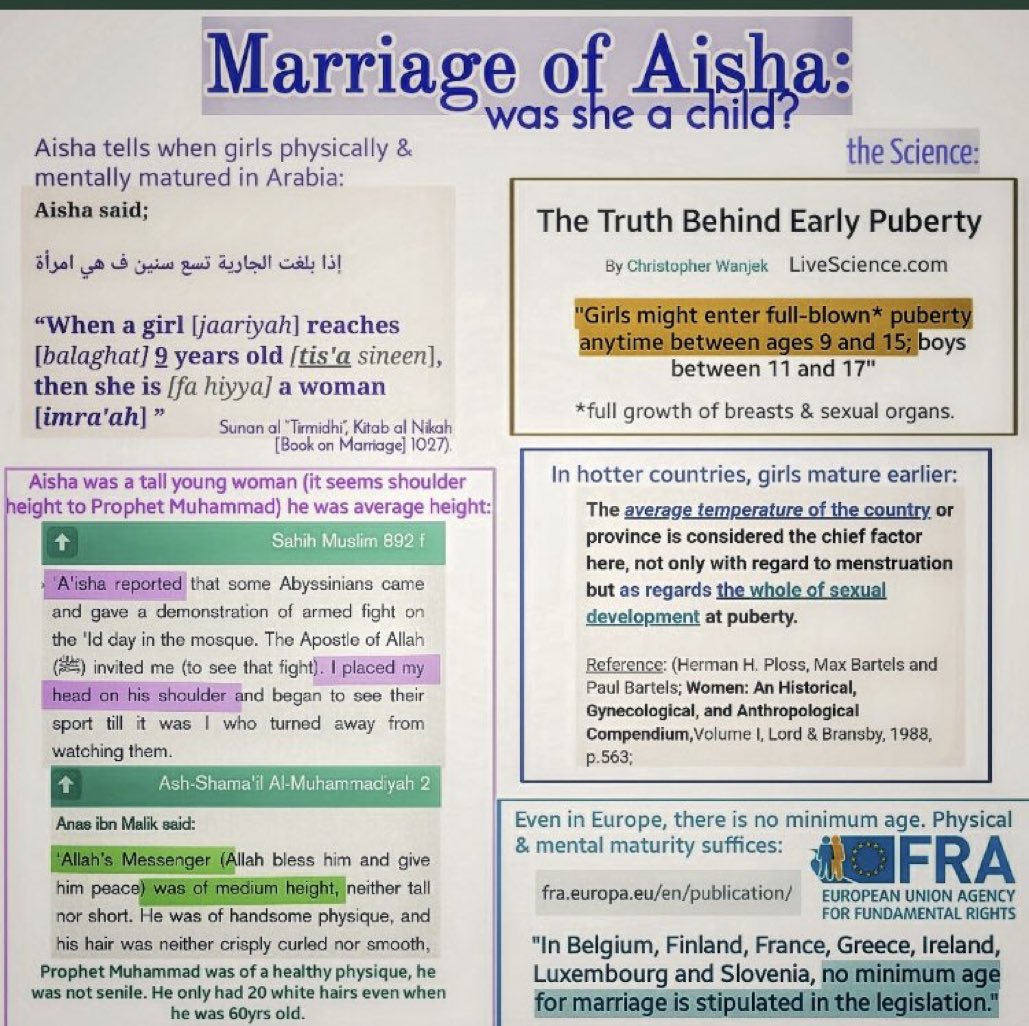 Why Prophet Muhammad ﷺ married Ayesha (RA) at a young age ...