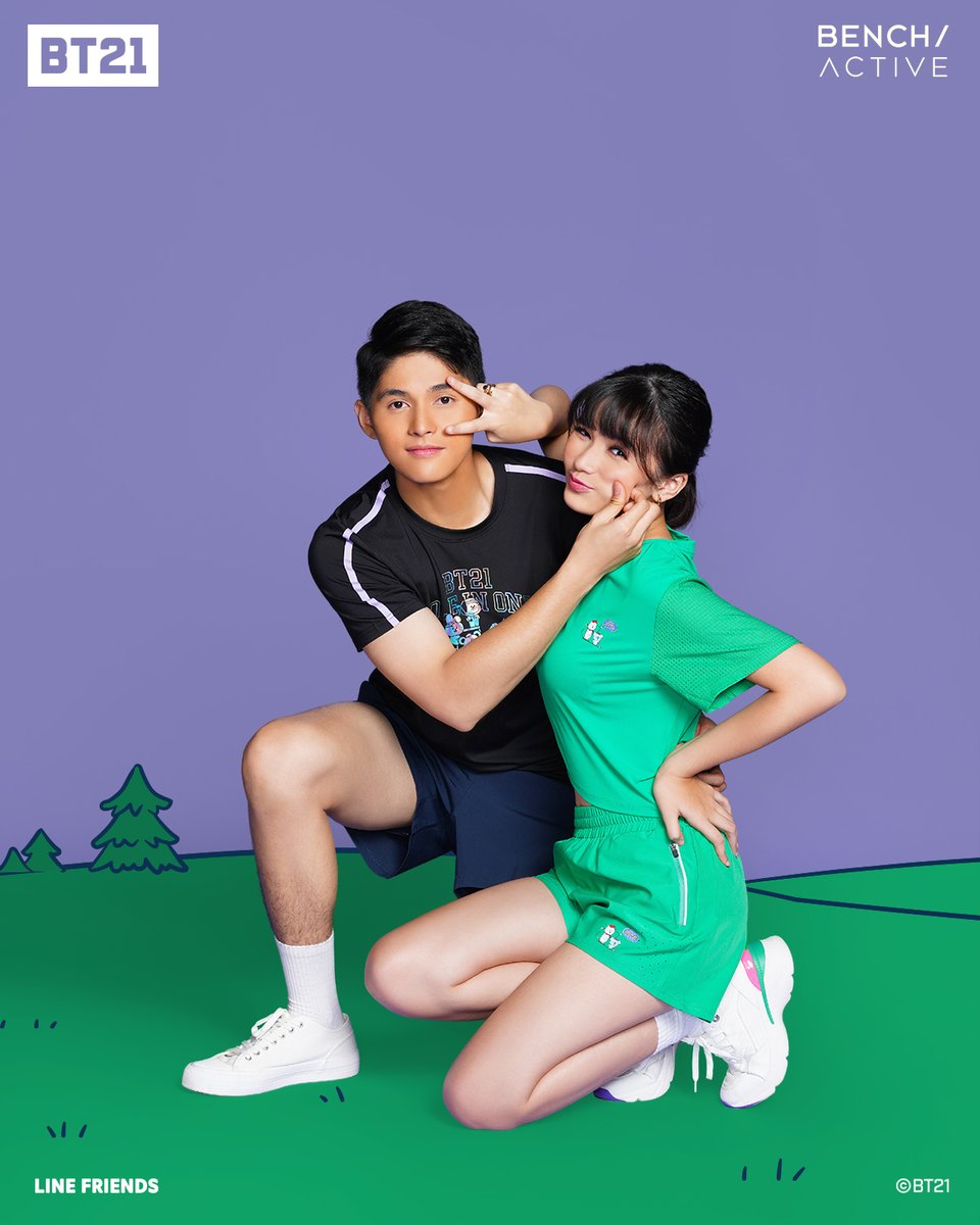 B/ inspired to move freely and stay active with BT21 and our newest # ...