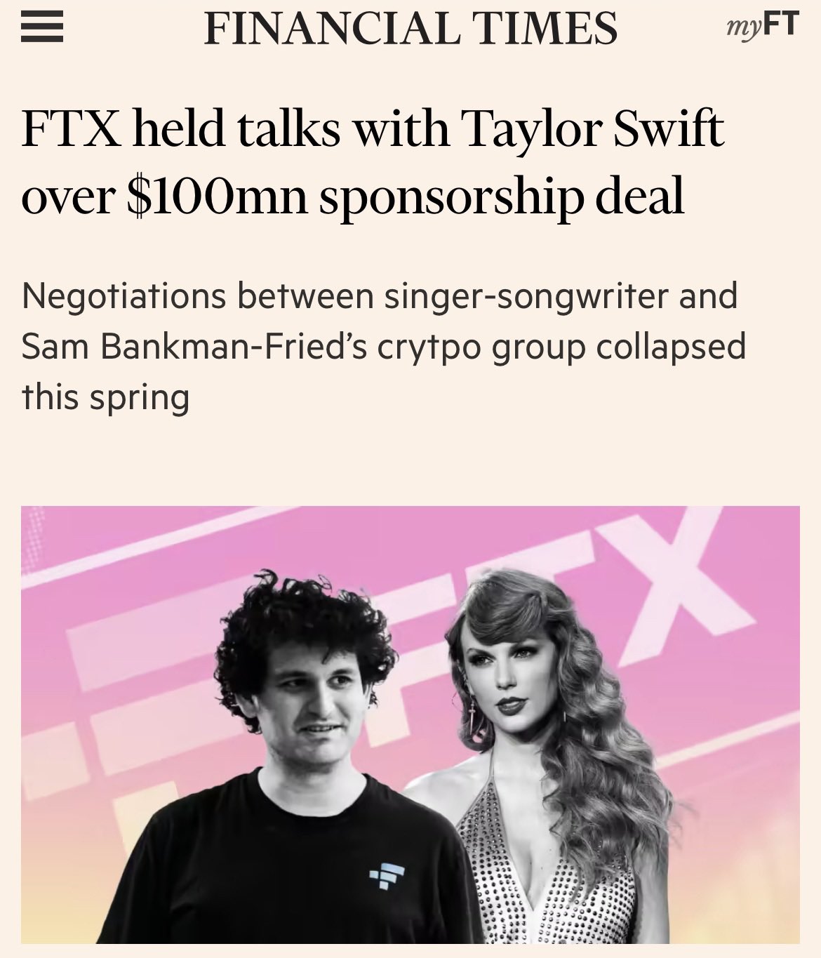 Taylor Swift Updates ⏰ on Twitter: "📝| @taylorswift13 declined a $100M ...
