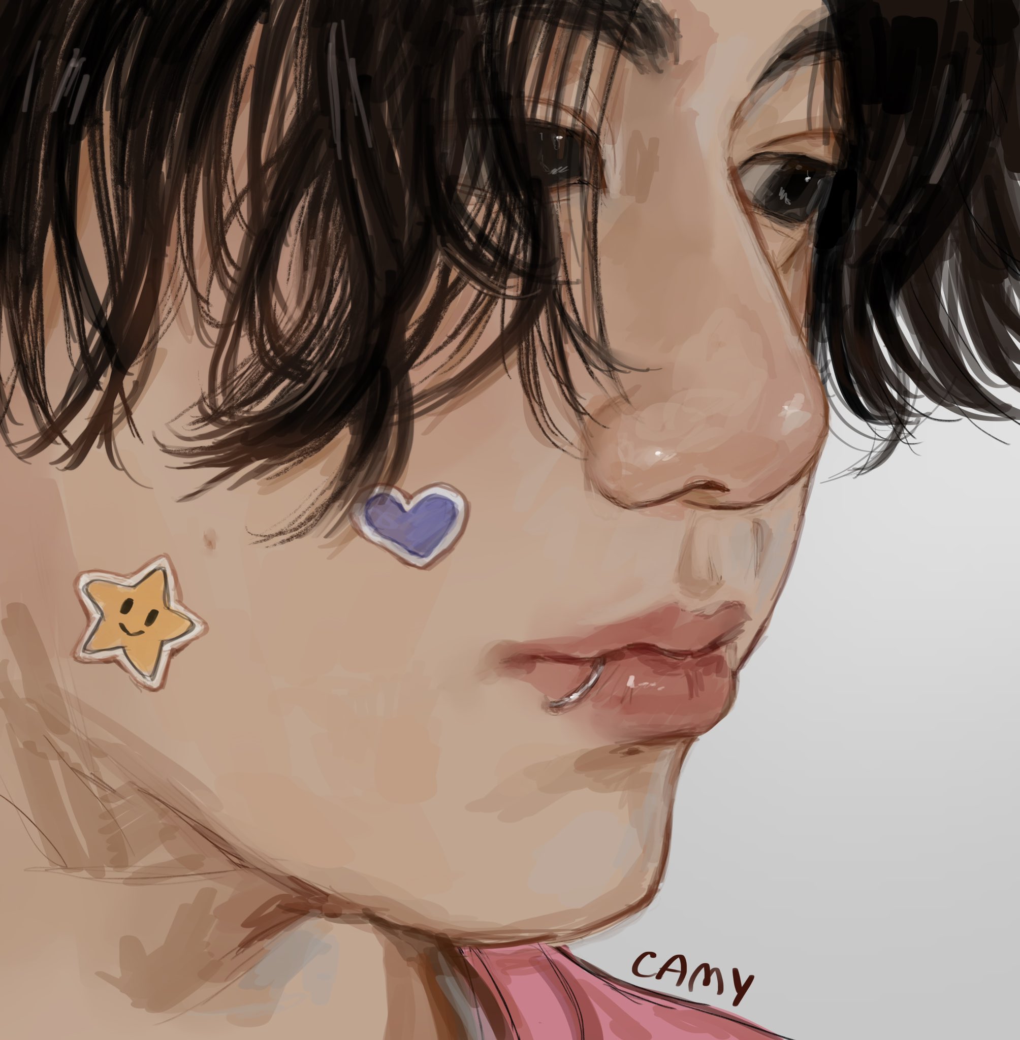 Camy π On Twitter Jungkook And His Boopable Nose