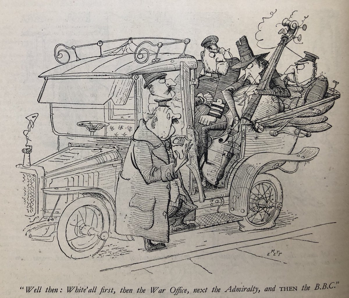 「Rowland Emett (1906-1990), Punch 」Thomas Ragonの漫画