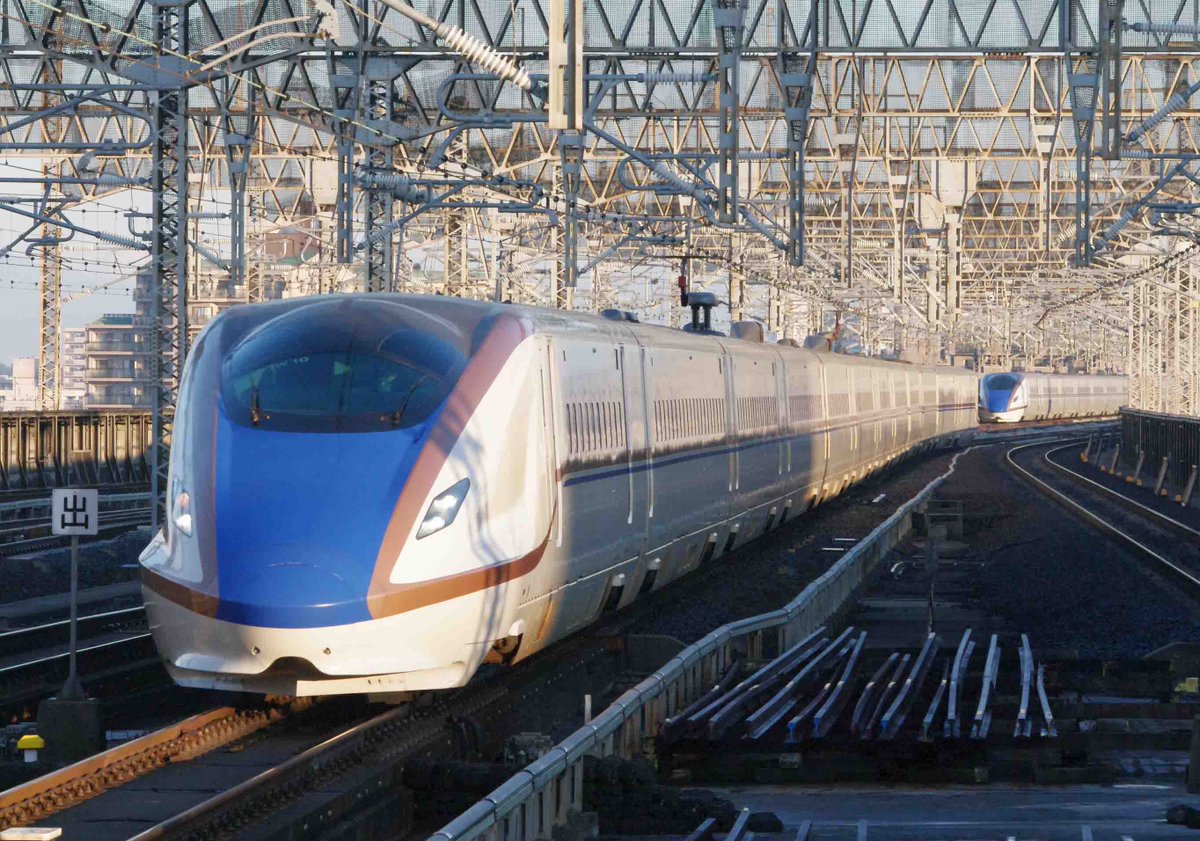 シリウス on Twitter: "#E2系 #200系 #東北新幹線 11月2日 東北新幹線 大宮駅で撮影 E2系1000番台 200系リバイバルカラー J66編成+E3系2000番台 17 ...