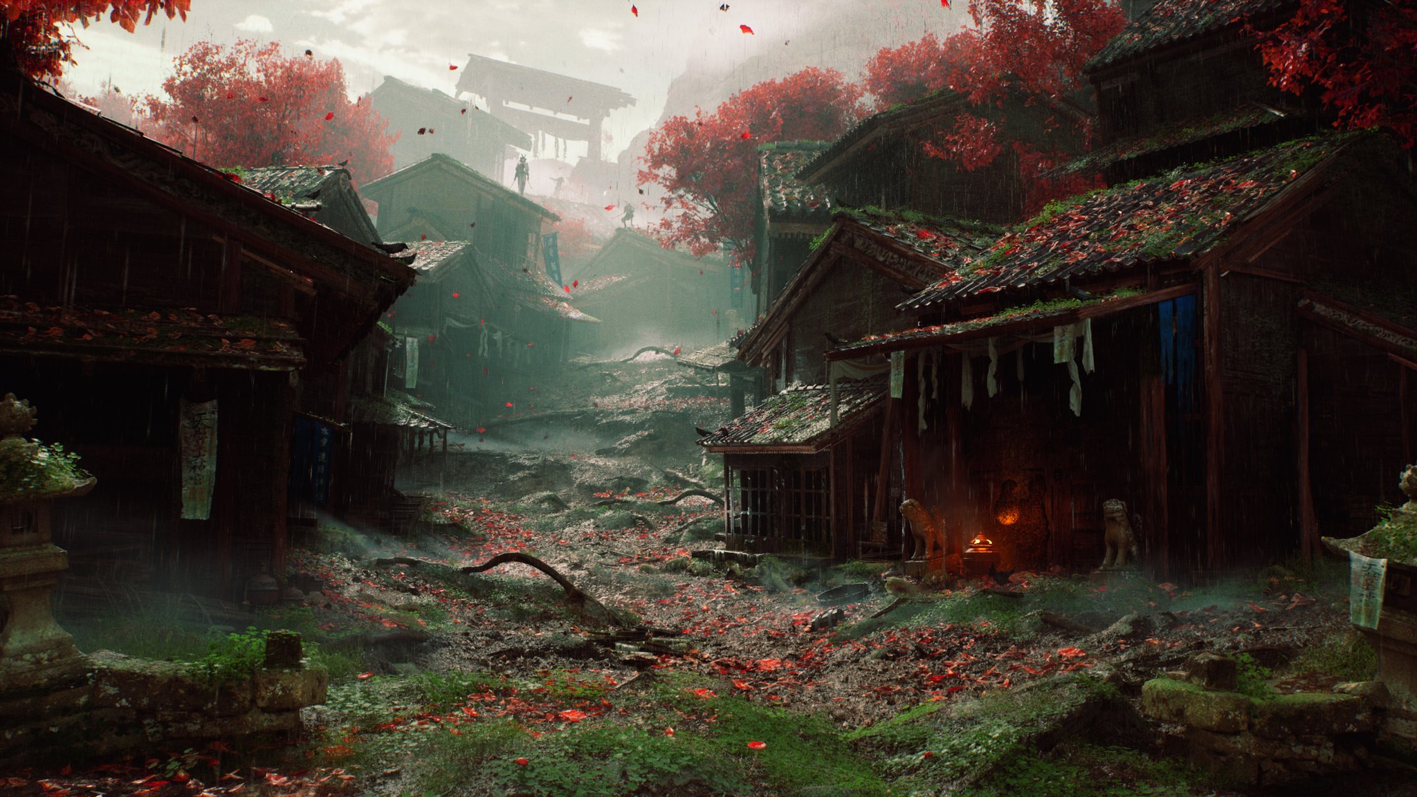 Quixel on Twitter: "'Ghost Town' by Davide Grimani. 🍄 Made with the ...