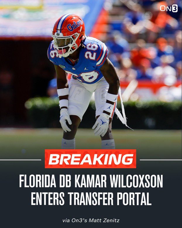 Transfer Portal on Twitter: "🚨BREAKING🚨 Florida safety Kamar Wilcoxson has officially entered ...