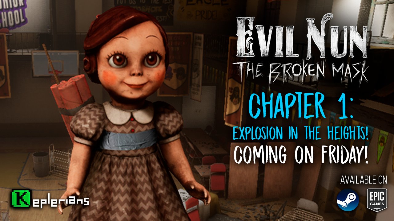 Evil Nun: The Broken Mask on Twitter: "‼️ New BIG UPDATE coming ‼️ This Friday we're updating # ...