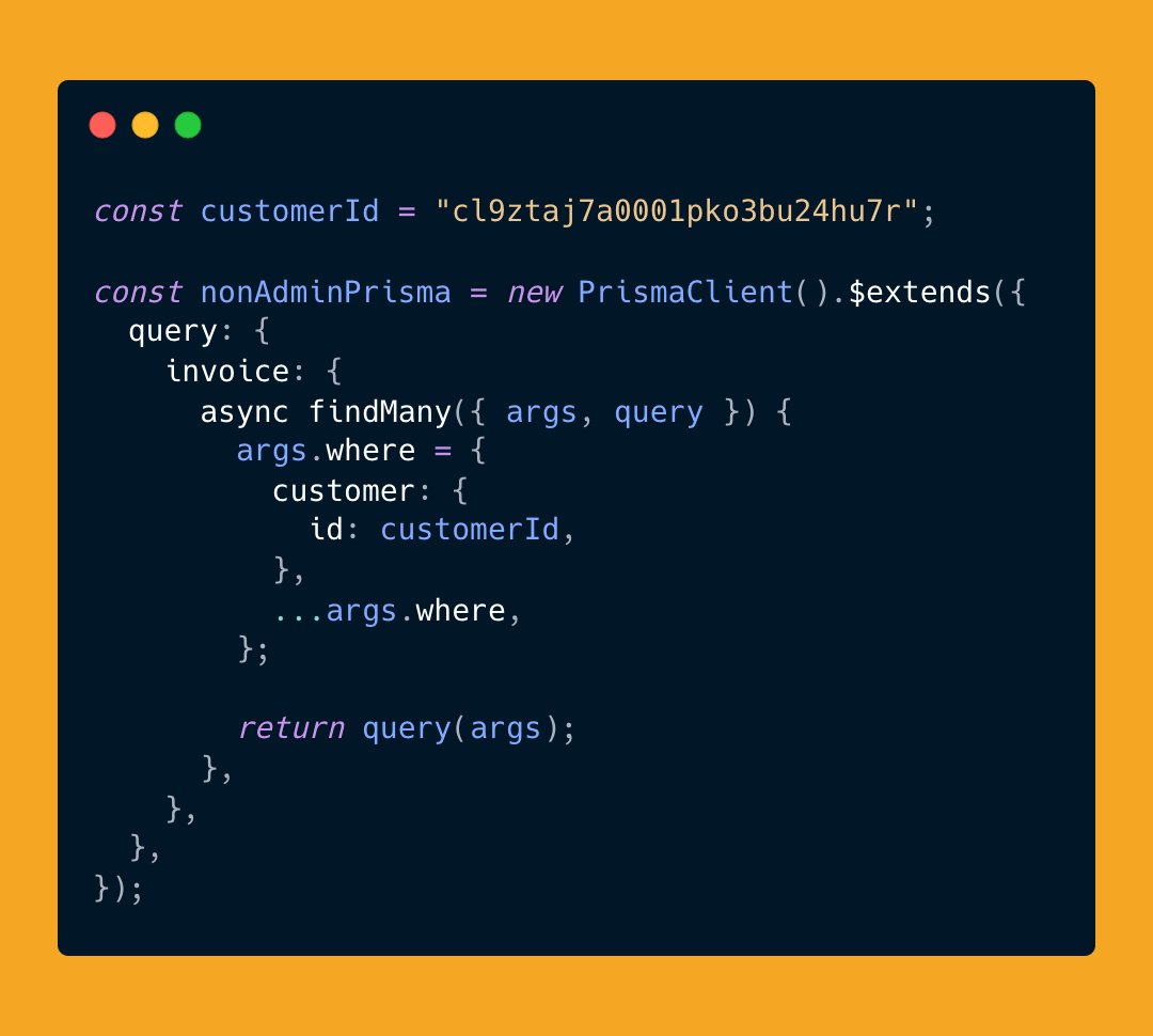 Ryan Chenkie on Twitter: "The new Client Extensions feature in @prisma 4.7 opens up some great ...