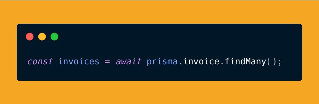 Ryan Chenkie on Twitter: "To better protect against this, we can use the `query` level of Prisma ...