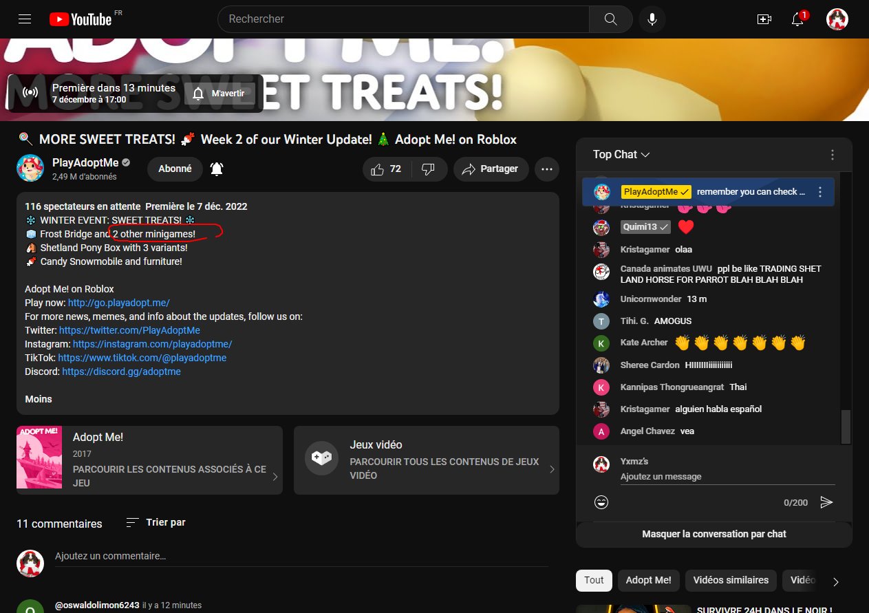 AdoptMe Concept!👹 on Twitter: "ARE THE 2 OTHERS MINIGAMES SNOWBALL FIGHT AND ICE SKATING OR ...