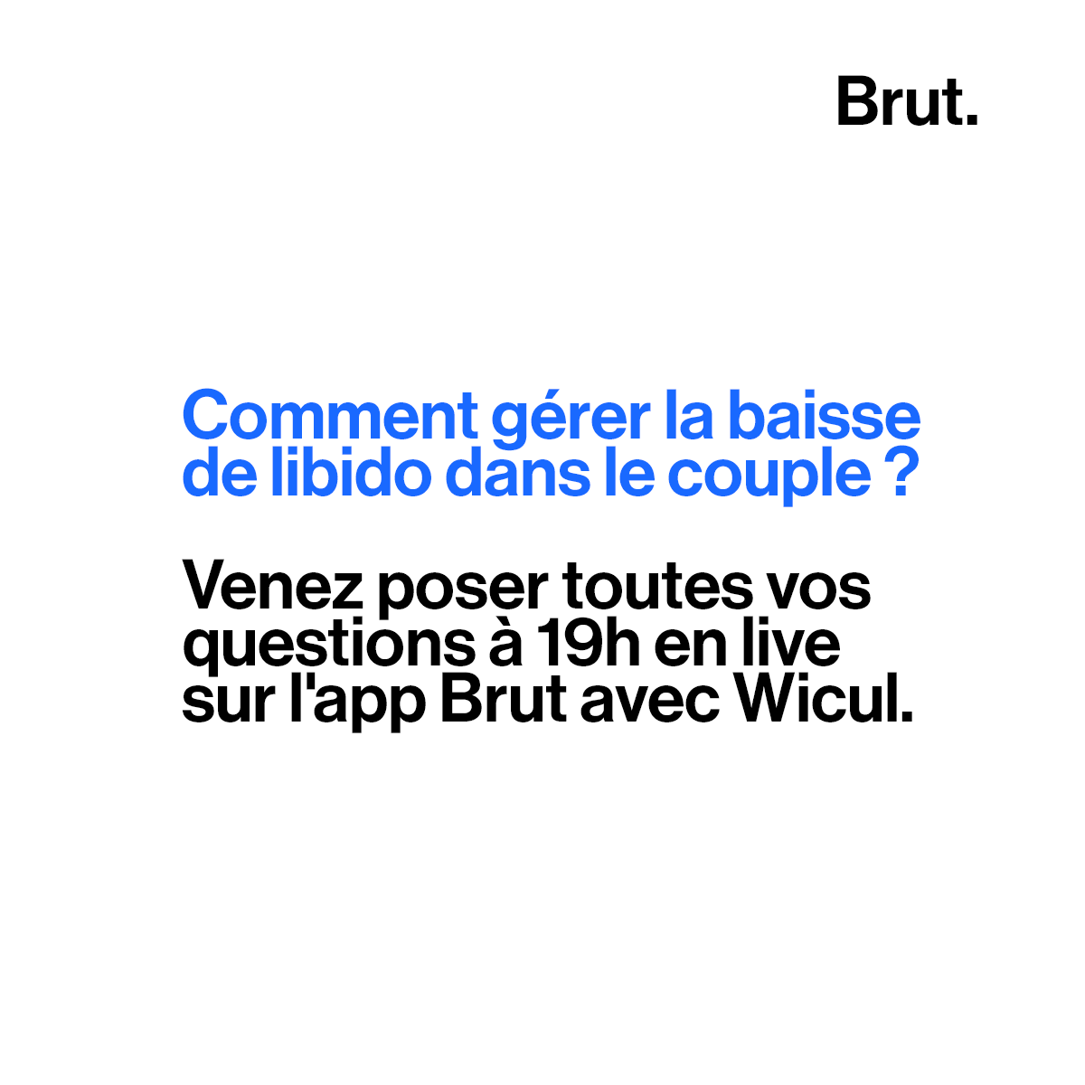 Brut Fr On Twitter Ce Soir Dans Sex Talk On Parle Des Problèmes De