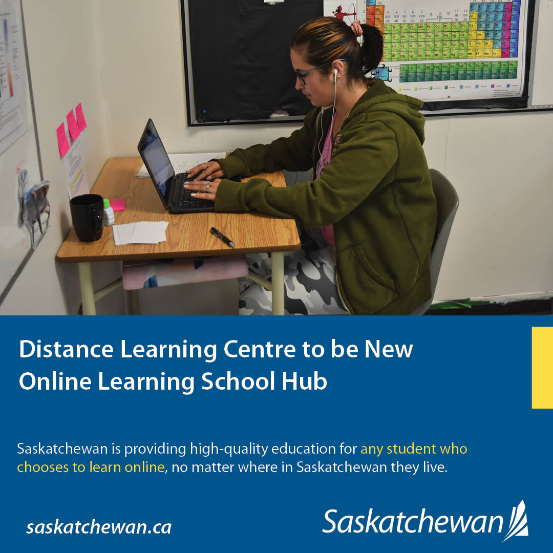Government of Saskatchewan on Twitter: "The @SunWestSD207 Distance Learning Centre @SunWestDLC ...