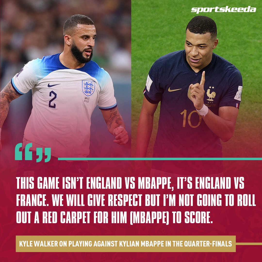 Sportskeeda Football on Twitter: "Kyle Walker is not going to make things easy for Kylian Mbappe ...