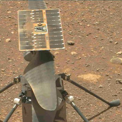 Spaceflash News on Twitter: "RT @ahenk75: #Mars Helicopter's Solar Array as Seen by ...