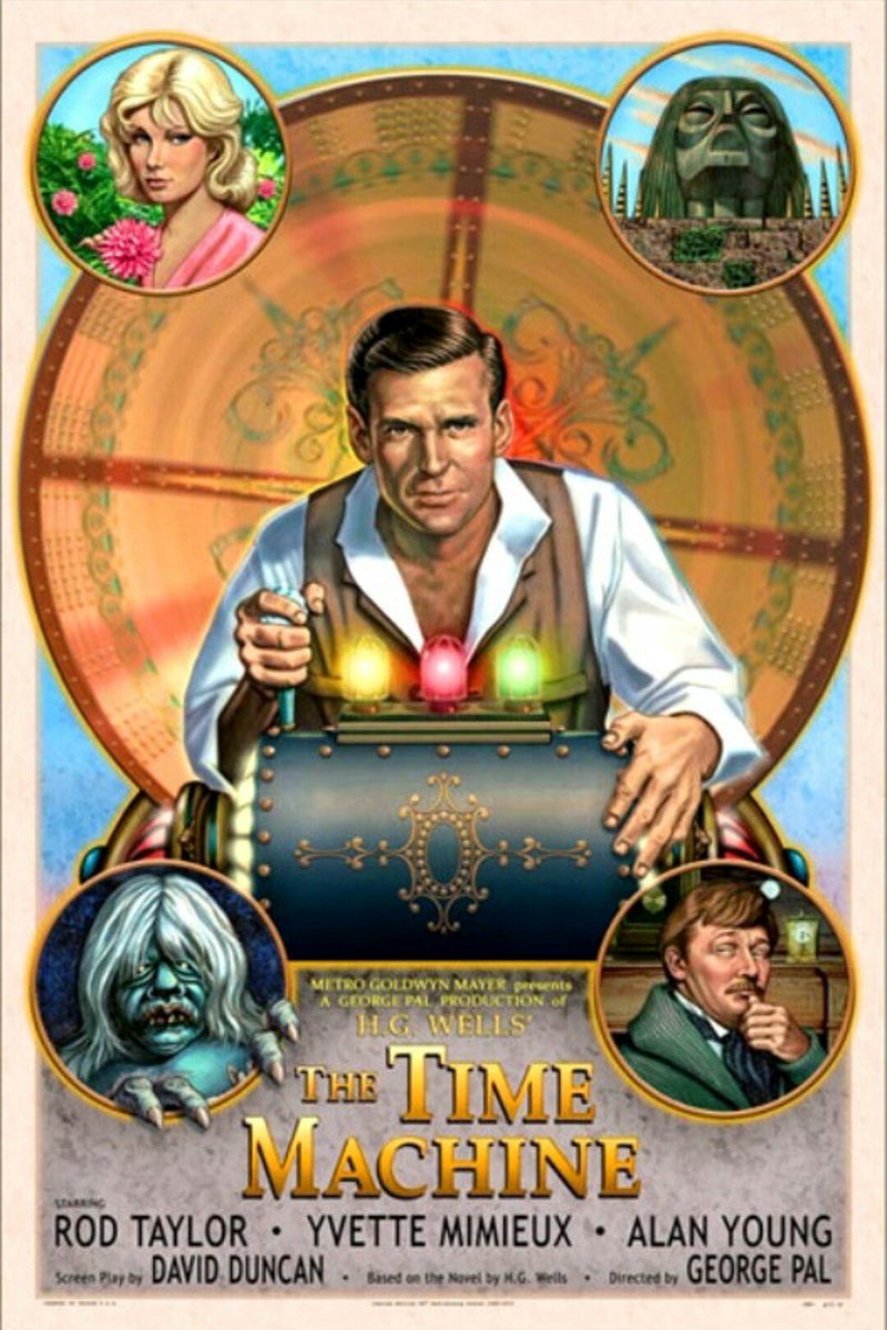 Pulp Librarian on Twitter: "4 splendid movie posters for The Time ...