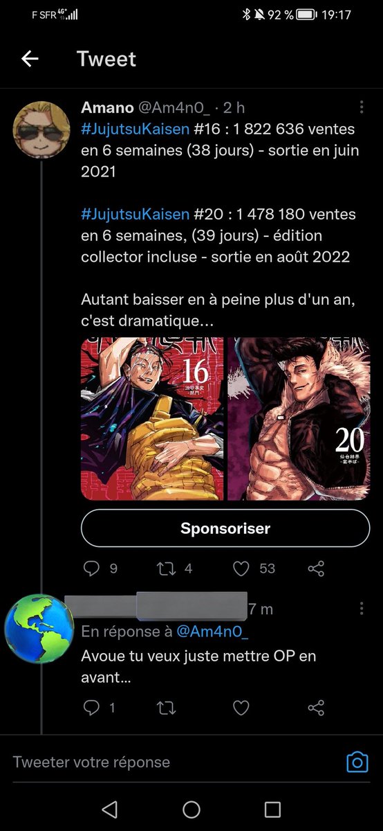 Amano on Twitter: "Bouh Amano le méchant fan de OP"