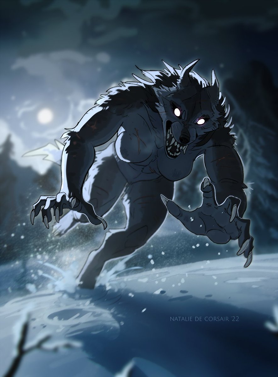 Natalie De Corsair On Twitter Winter Werewolf Run
