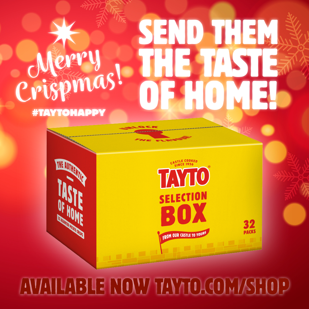 Mr Tayto on Twitter: "Know a Tayto fan who always stocks up when they're home? 🤣 Now you can ...