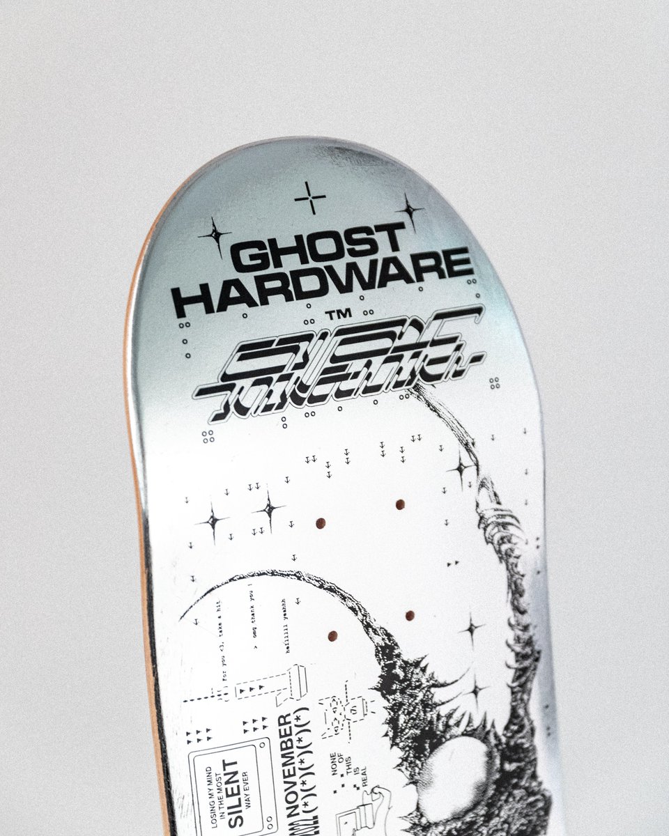 ⊹ GHOST HARDWARE™ ⊹ on Twitter: "[ genesis ] > skateboard deck > 12.16.22