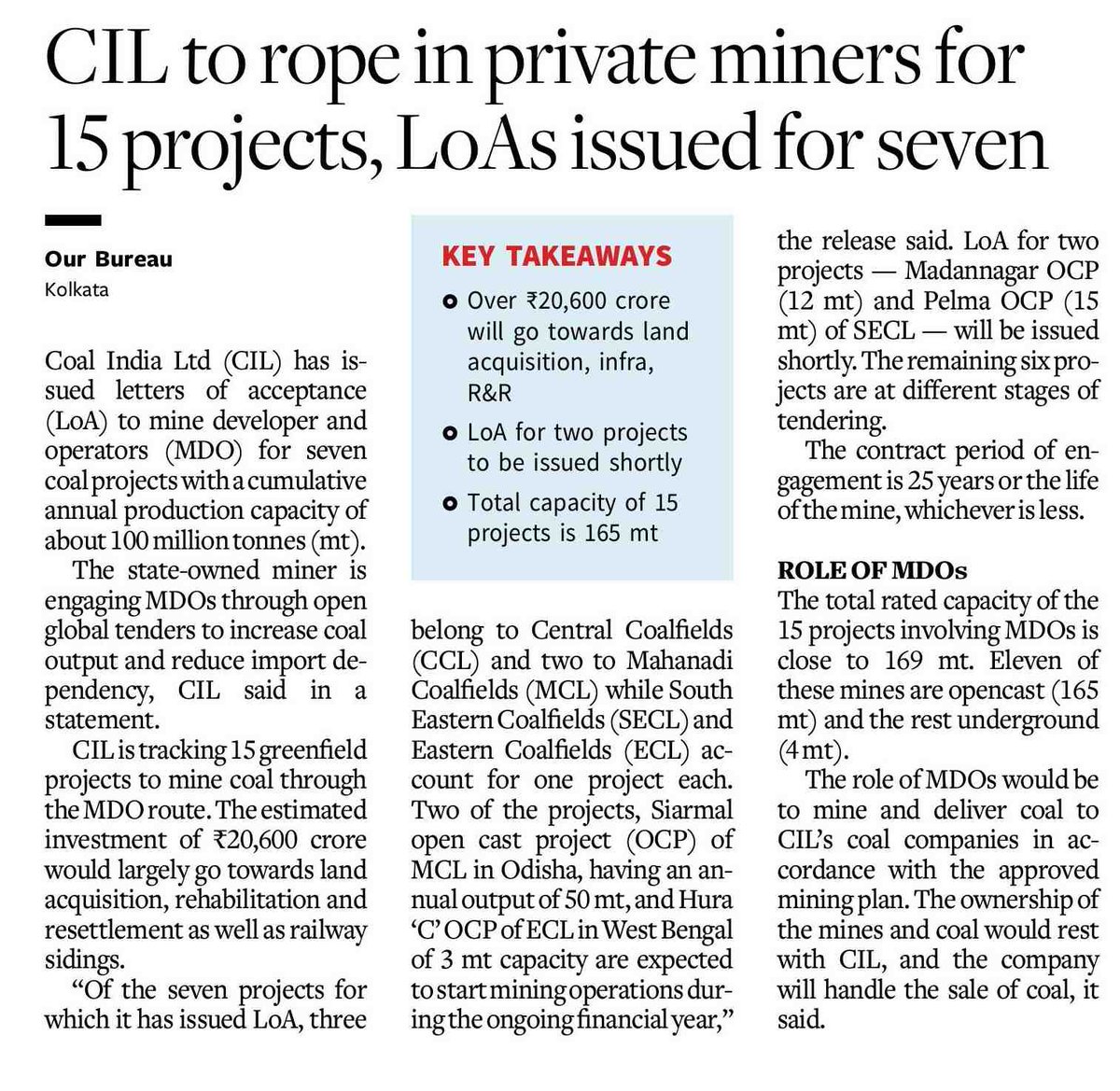 Coal India Limited on Twitter: Coal India Limited on Twitter: