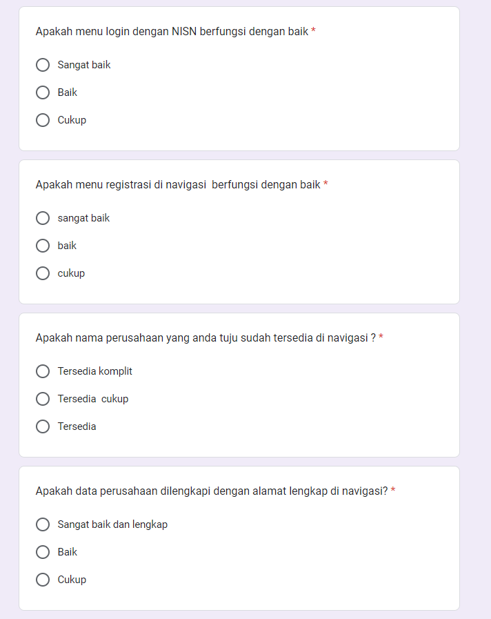 boii... on Twitter: "Kuesioner apa nipu laporan https://t.co/TL2BmIusSy" / Twitter