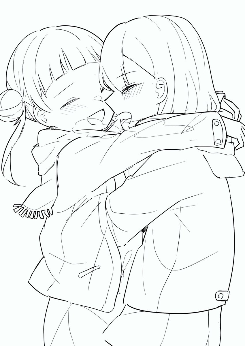 「ゆうミアわちゃわちゃ⑪ 」しろ@C103日曜東二30abの漫画