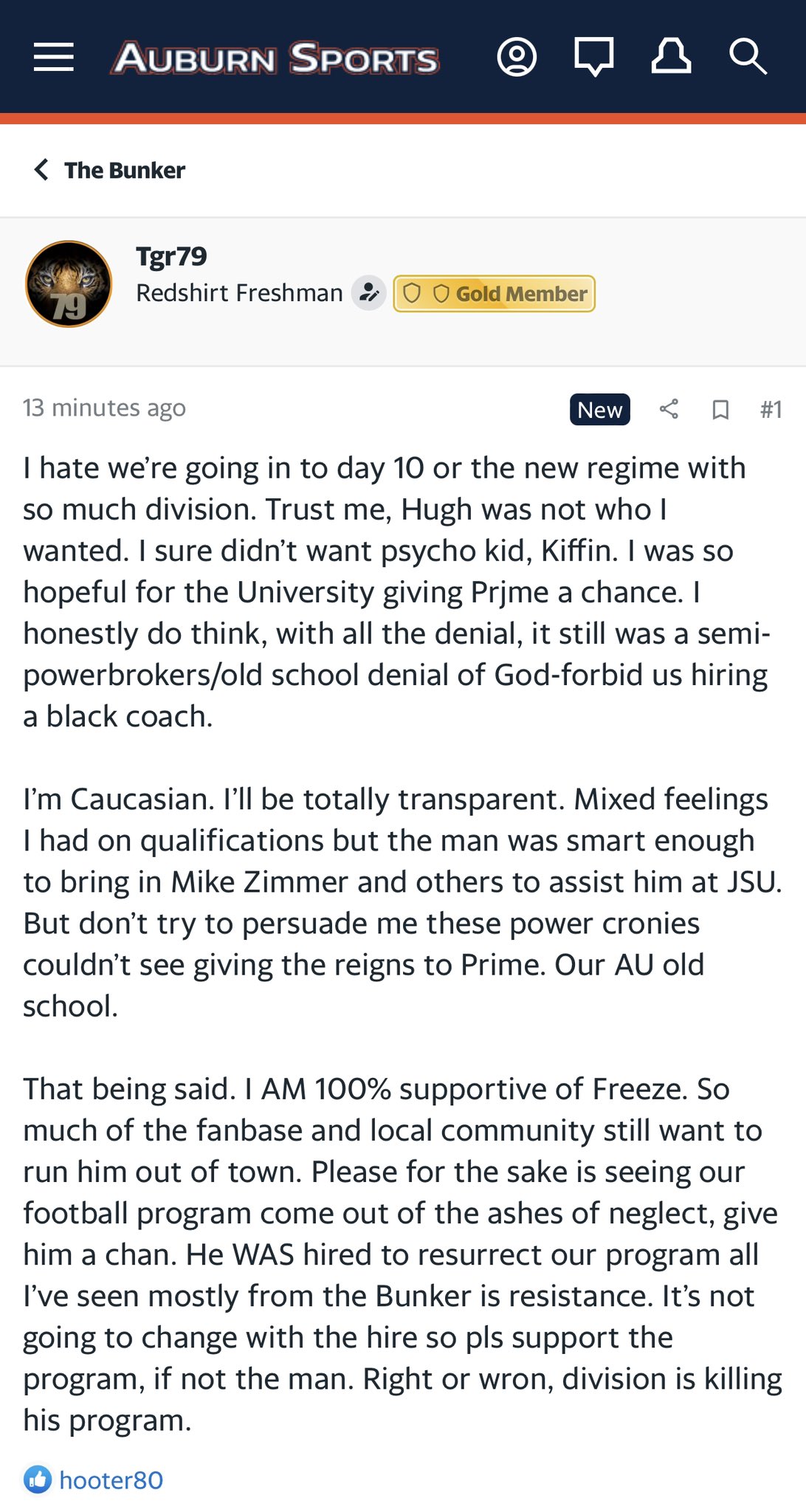 Message Board Geniuses on Twitter: "Caucasian fan really hoped #Auburn would hire Deion. https ...