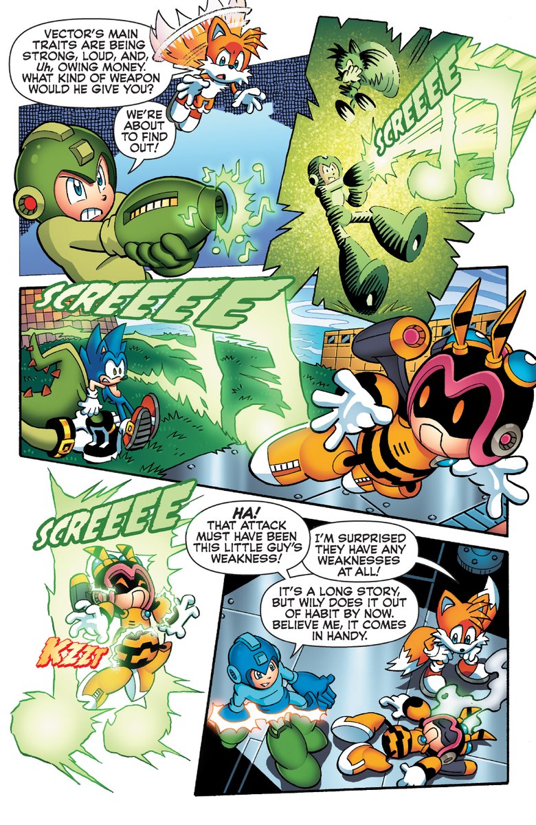 From Sonic & Mega Man: Worlds Collide Part 6 Sonic the Hedgehog issue 249