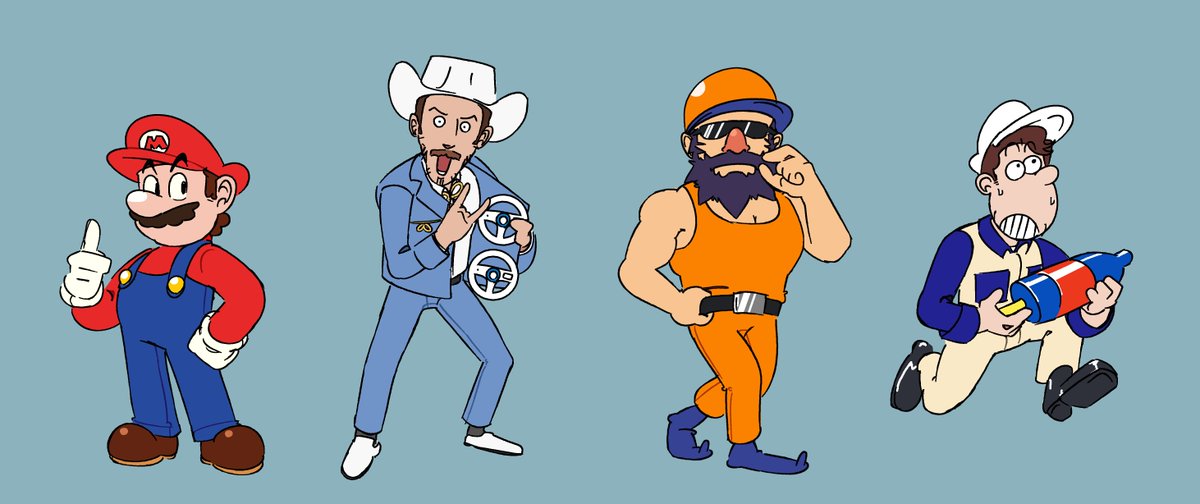 SMG on Twitter: "my favorite mario characters are the random ass obscure human characters no one ...