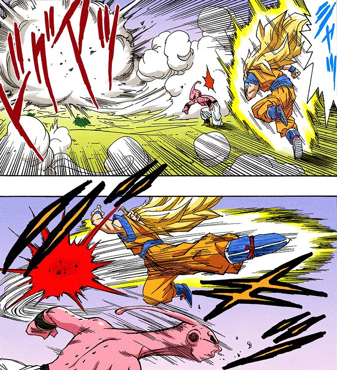Goku Vs Kid Buu