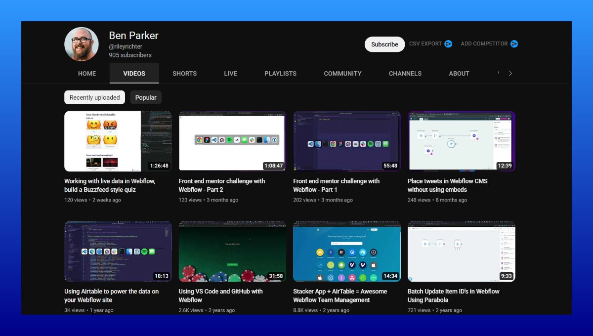 10 fantastic youtube channels to help you learn no-code development real quick: - المسلسل من ...