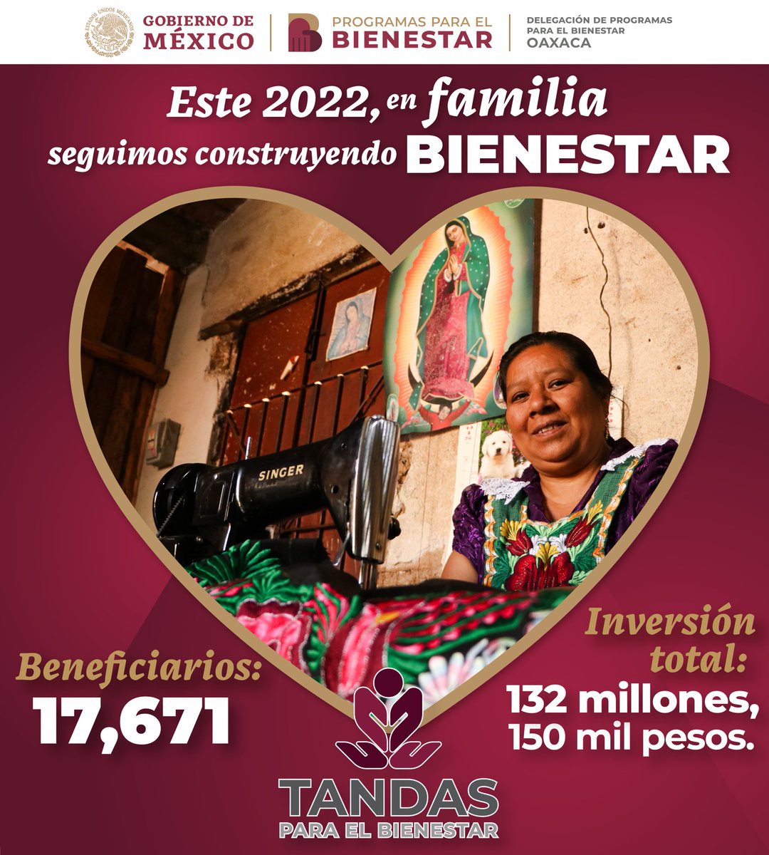 Delegación Bienestar Oaxaca On Twitter Las Tandas Para El Bienestar