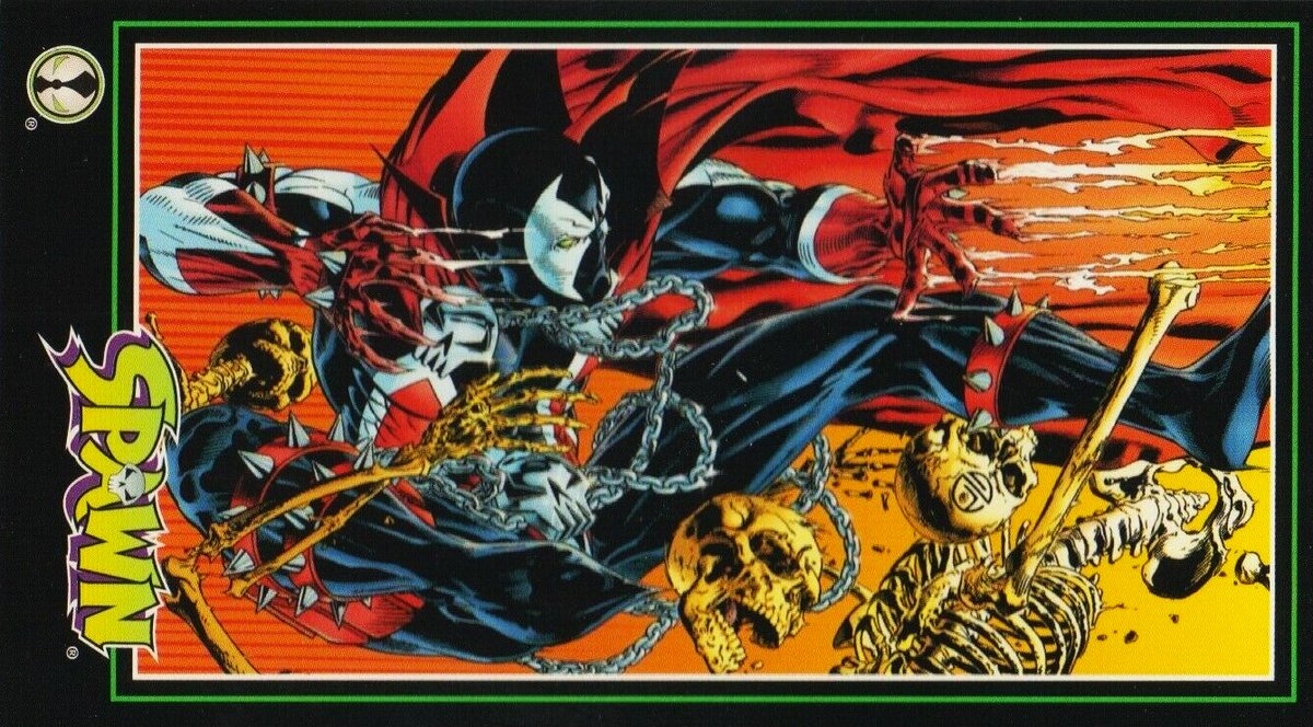 Daily Spawn Archive on Twitter: "Spawn Widevision Trading Card #151: "Checklist" (1995). Art by ...