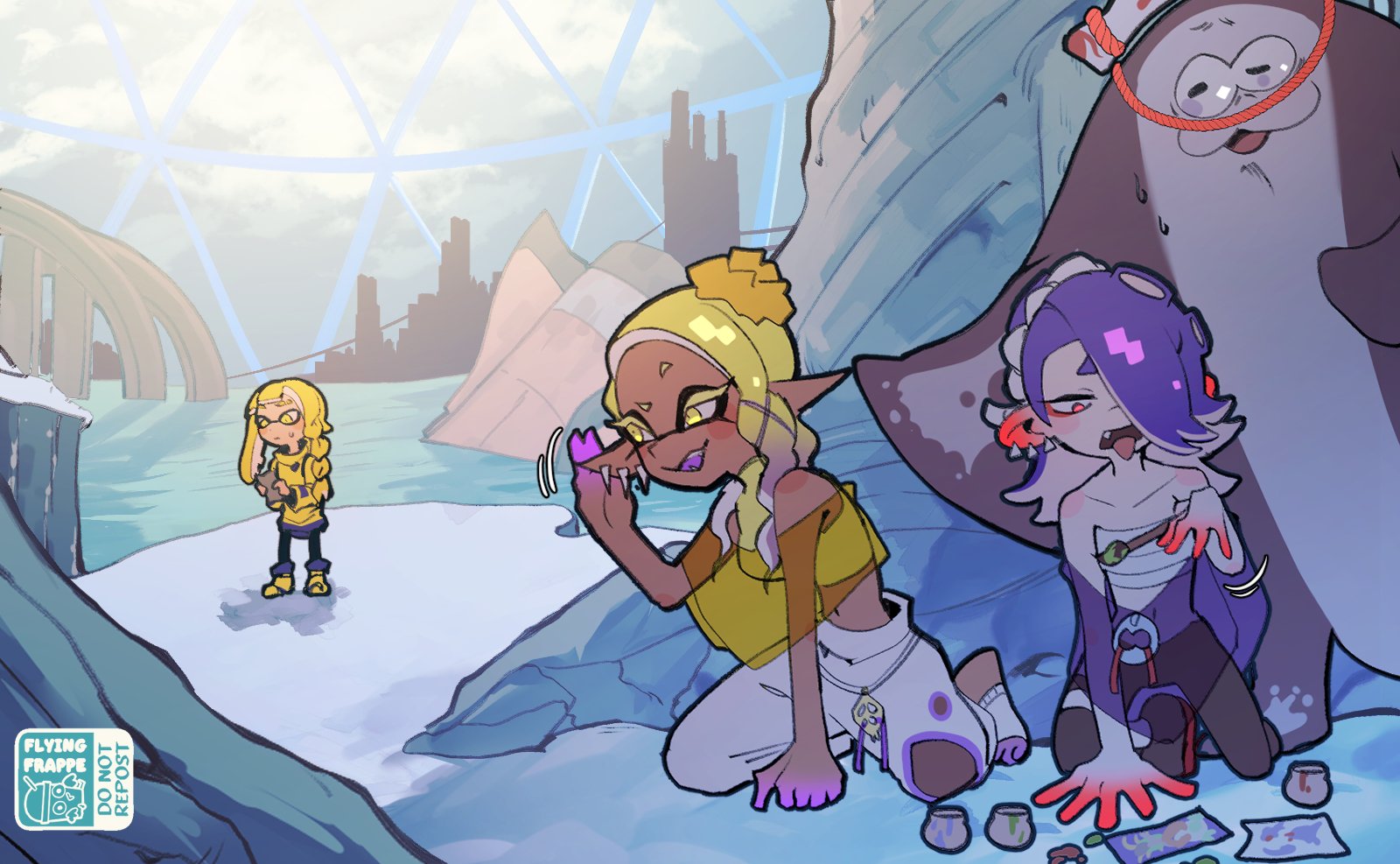 flying frappe on Twitter: "sunken scrolls #Splatoon3 https://t.co/gy6KdjzXtn" / Twitter