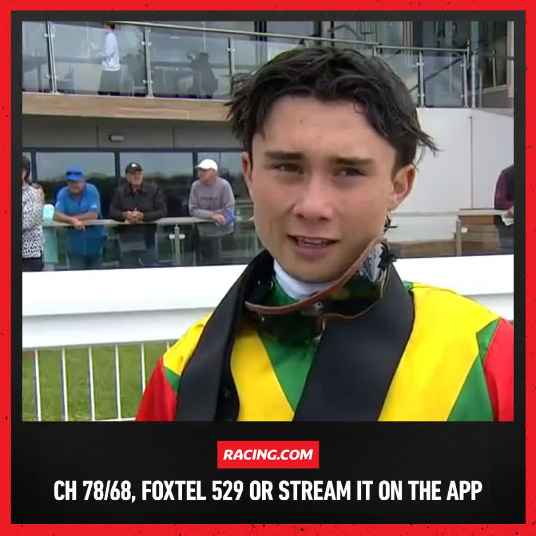 Racing.com on Twitter: ""Hey Mum, hey Dad!" Try wiping that smile off Ryan Houston's face after ...