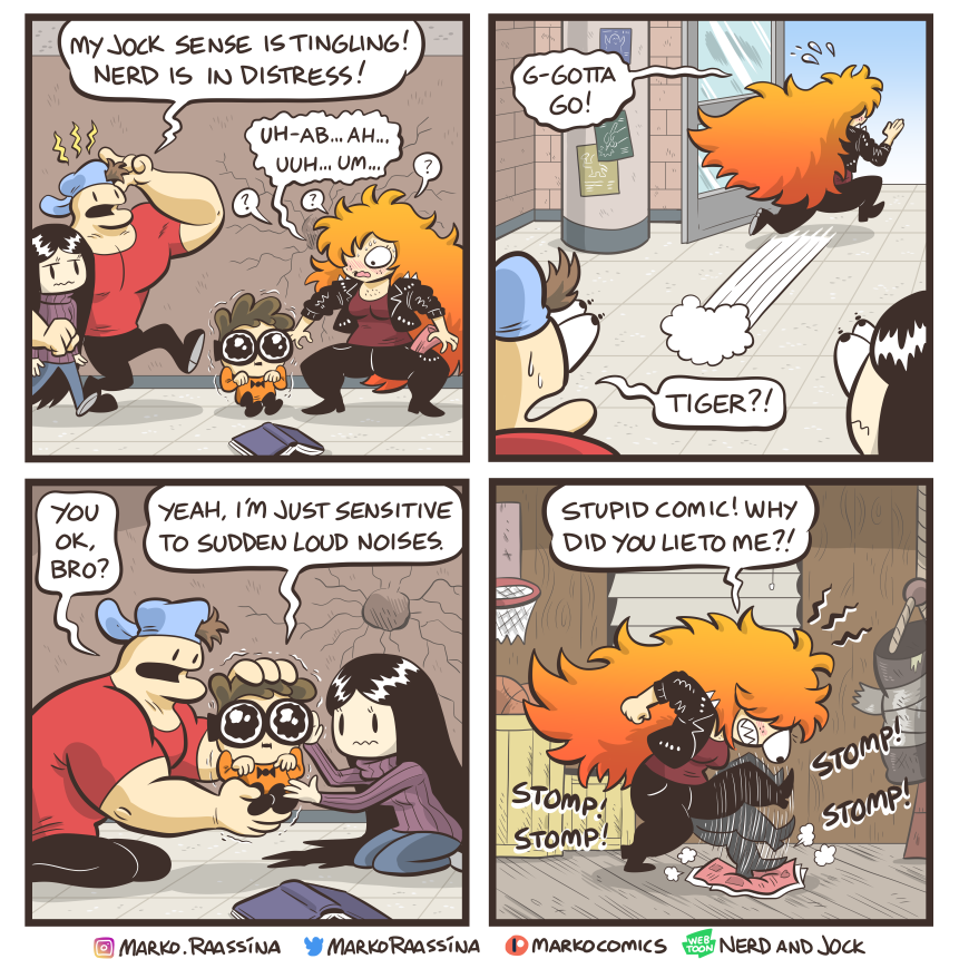 「Nerd and Jock 173 」Marko (Nerd and Jock Comics)の漫画