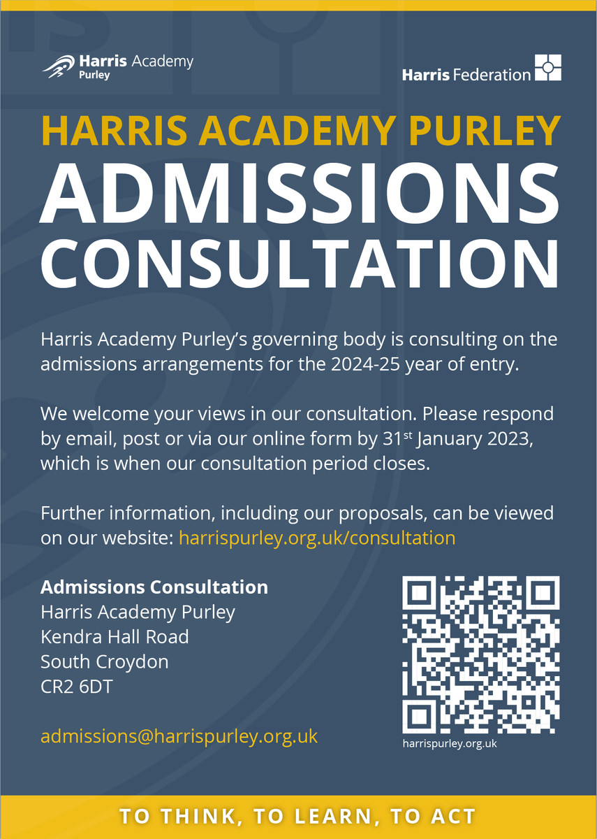 Introduction from the Principal • Harris Academy Purley