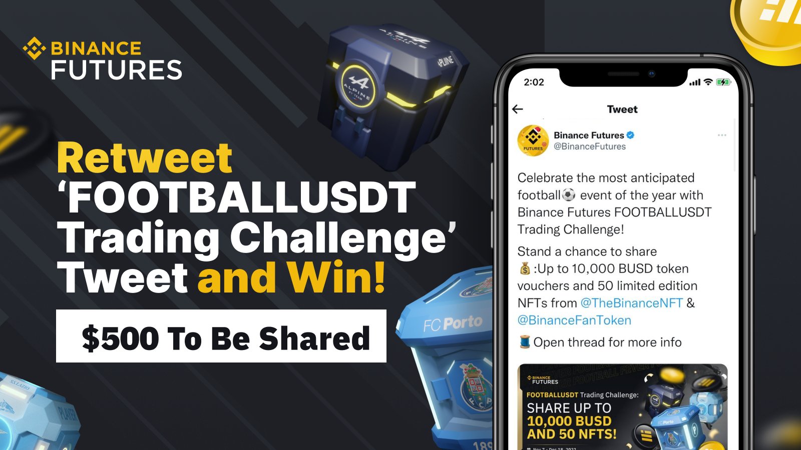 Binance Futures on Twitter: "Been enjoying the most anticipated football event of the year? ⚽🥅 ...