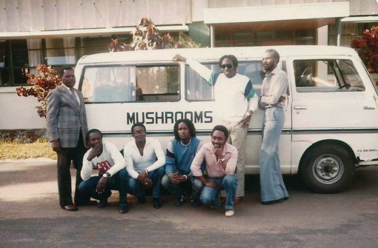 "Nyama choma, nyama choma na moja ya baridi...teremsha, lete raha ...