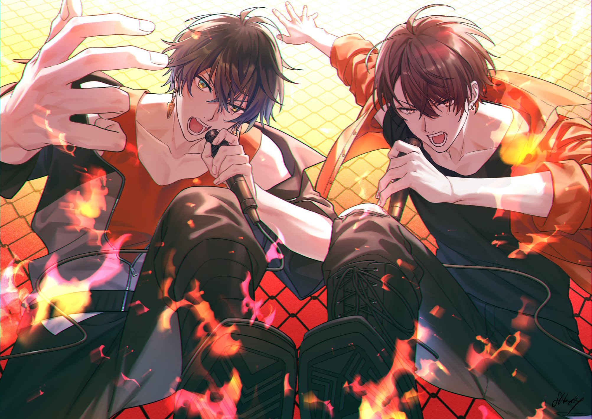 ゆうらん on Twitter: "MAYDAY最高に熱い🔥🔥 #Ikenography #加画美 https://t.co/inQV4VeeNW" / Twitter