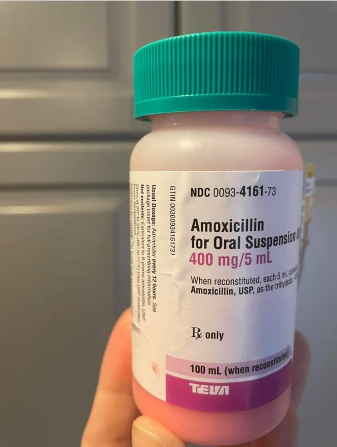 Amoxicillin Suspension 400mg5ml