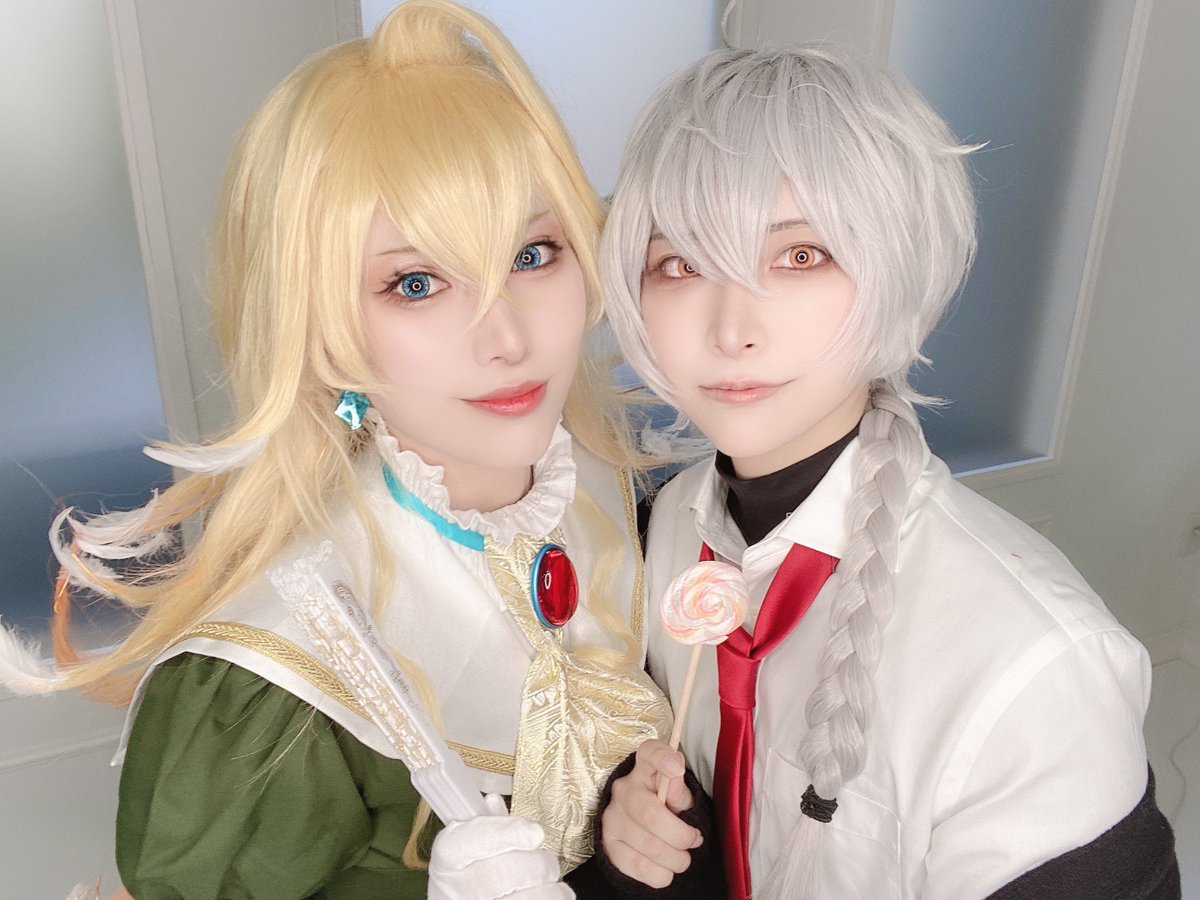 「自探索者 / コスプレ ネムと令子🐏🦚 #袖1202 」|女将🐺 ️‍🔥4/1アコマルD17🥳通知 のイラスト