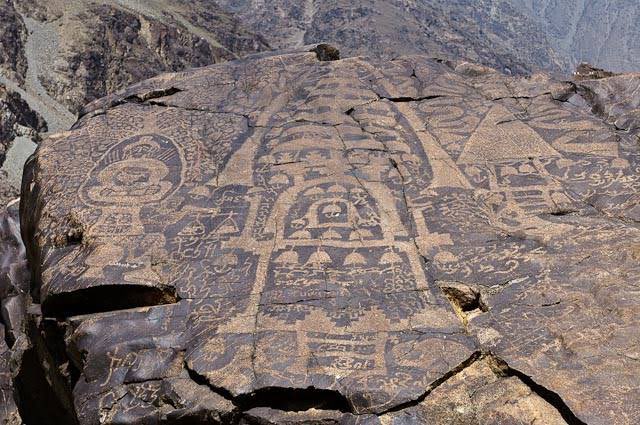 The region of Chilas in Gilgit Baltistan is home to more than 30,000 ...