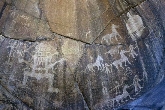 The region of Chilas in Gilgit Baltistan is home to more than 30,000 ...